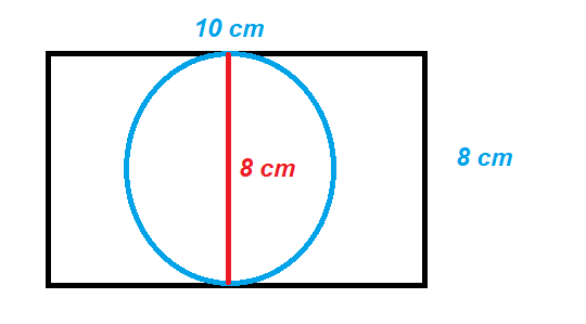 Which of the following is the area of the largest circles